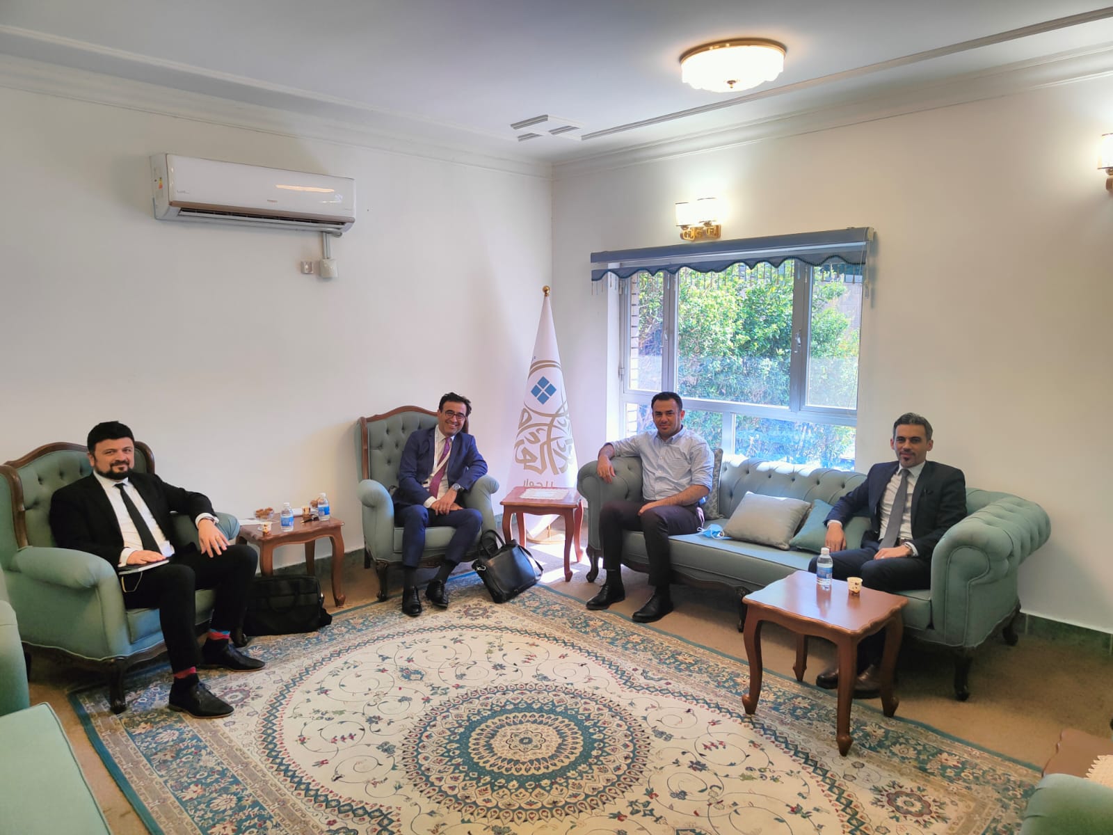 Kawa Hassan and Adnan Tabatabai Meet High-Level Iraqi Leaders ...