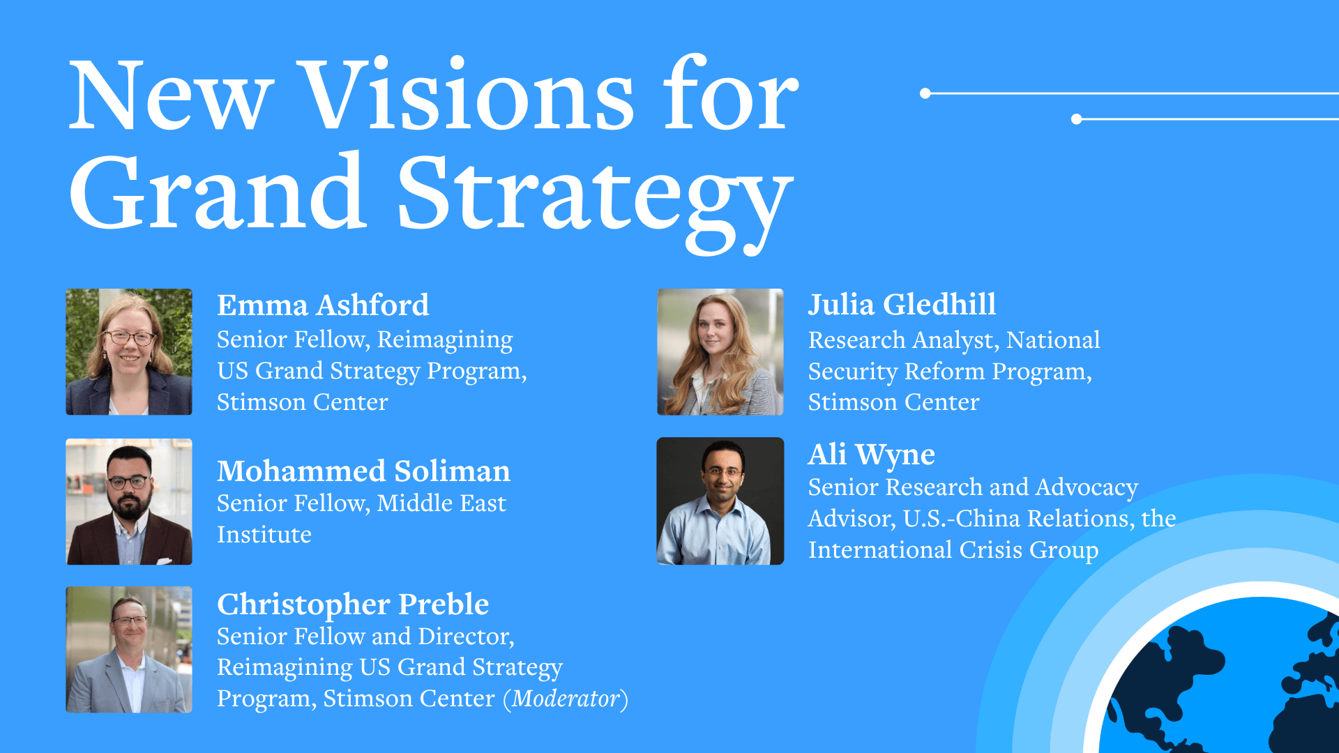 New Visions for Grand Strategy • Stimson Center